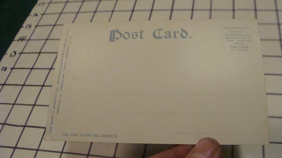 Vintage Postcard: HAVERHILL MASS -- FIRST POST OFFICE unused | eBay