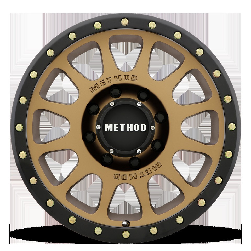 Method MR305 NV 18x9 +18mm Offset 8x170 130.81mm CB Method Bronze/Black ...