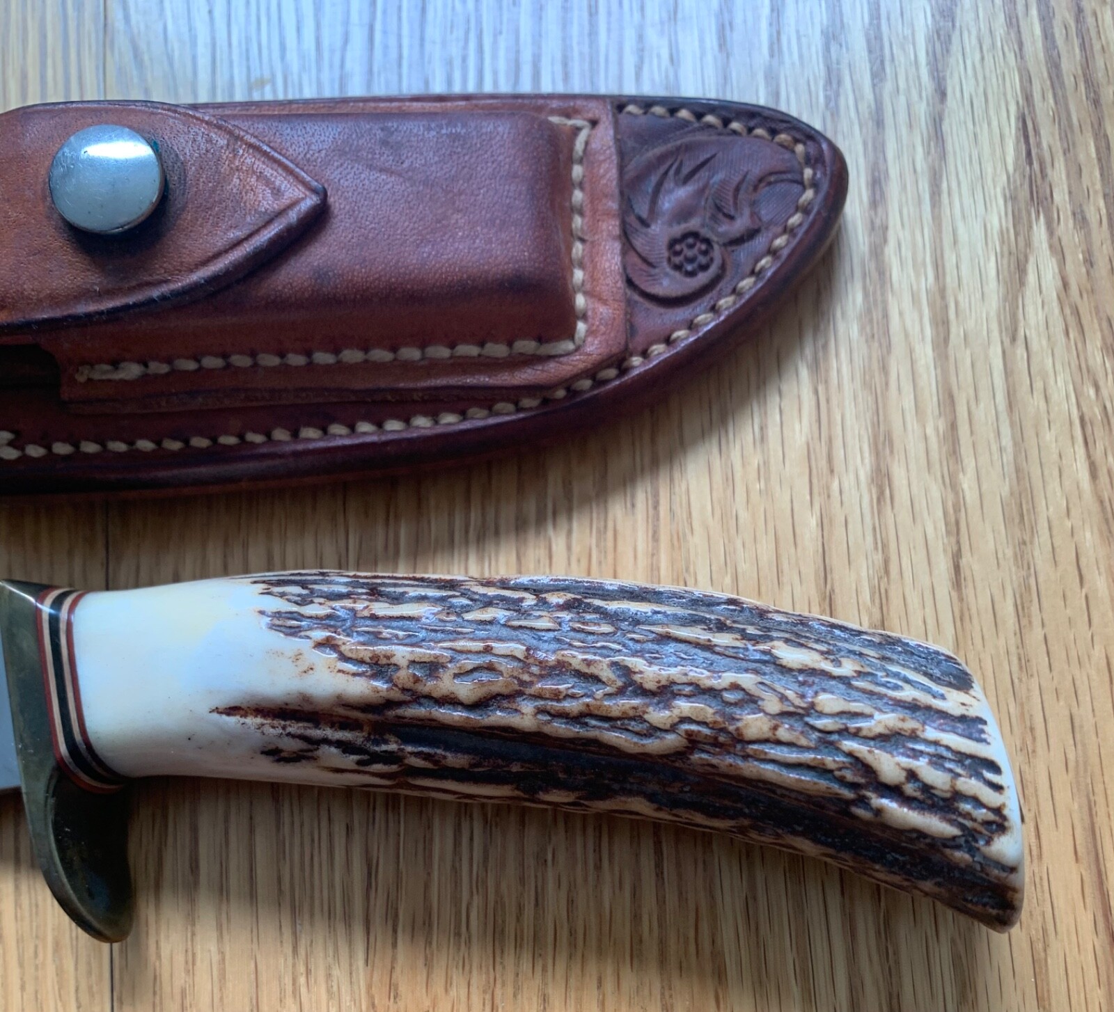 BEAUTIFUL RANDALL #23 STAG KNIFE NEVER USED W/ ANDY THORNAL ROUGHBACK ...