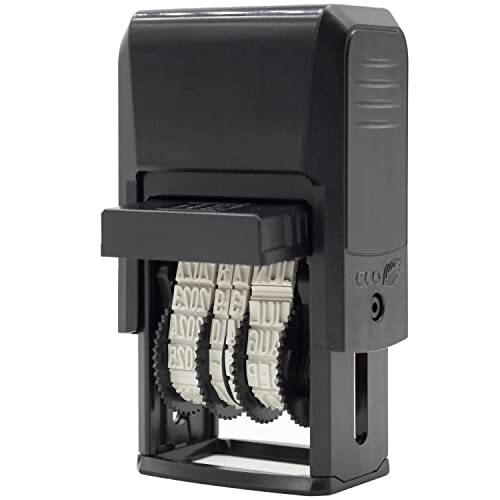 D50 Date Stamp with Received - Self Inking Date Stamp - Red | eBay