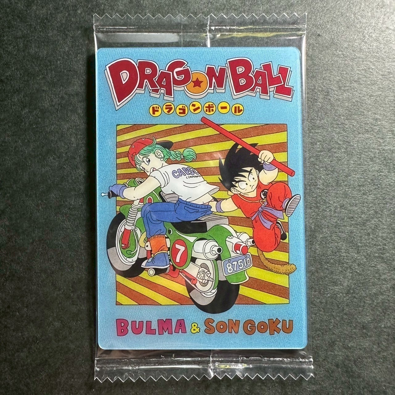 S2320 Bulma & Son Goku CR Holo Japanese Dragon Ball Itajaga Vol.7 Card ...