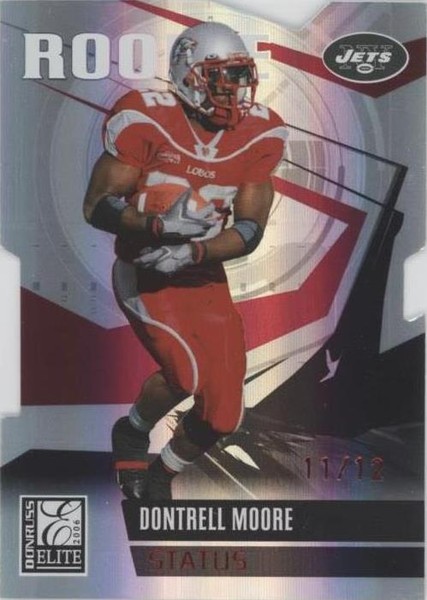 2006 Donruss Elite - Status Red Die-Cut #145 DonTrell Moore /12 (RC ...