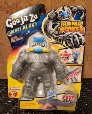 Heroes of Goo Jit Zu Galaxy Blast Pump Power Air Vac Steel Thrash ...