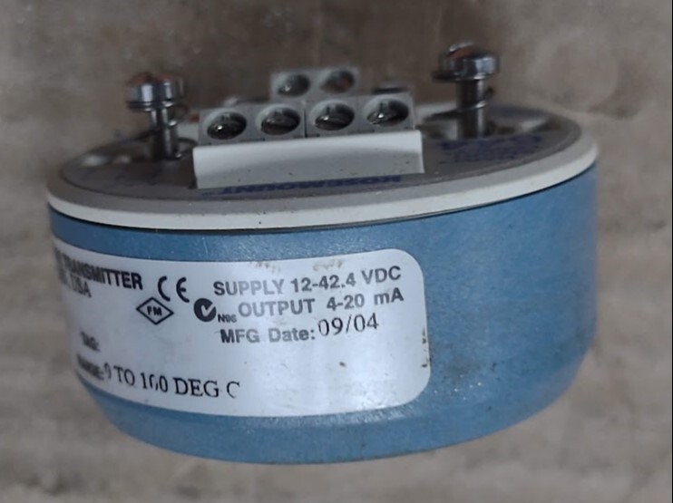 Rosemount 644HANA Temperature Transmitter 0-100° 644 P/N 00644-6402 ...