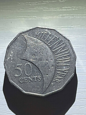2000 Millenium Australian 50c Fifty Cent Coin | eBay Australia