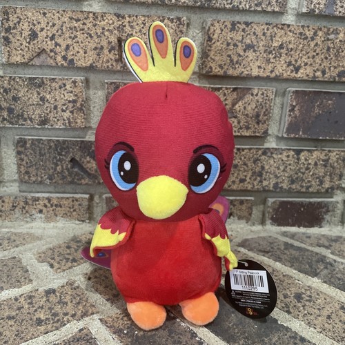 7” Red Sitting Peacock Toy Works Plush NWT | eBay