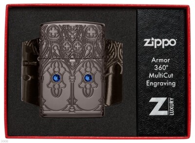 ZIPPO ★ GOTHIC WINDOWS (Armor - 360°MultiCut) | eBay