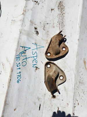 1963 - 1966 Chevy C10 Truck Rear Lower Shock Mount Brackets Chevrolet ...