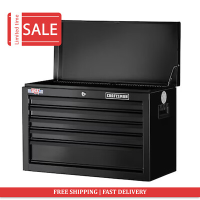 CRAFTSMAN 1000 Series 5-Drawer Ball-bearing Steel Tool Chest Black ...