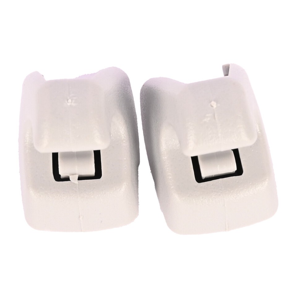 Pack of 2 for Chevy Silverado Gray Sun Visor Retainer Support Clip ...