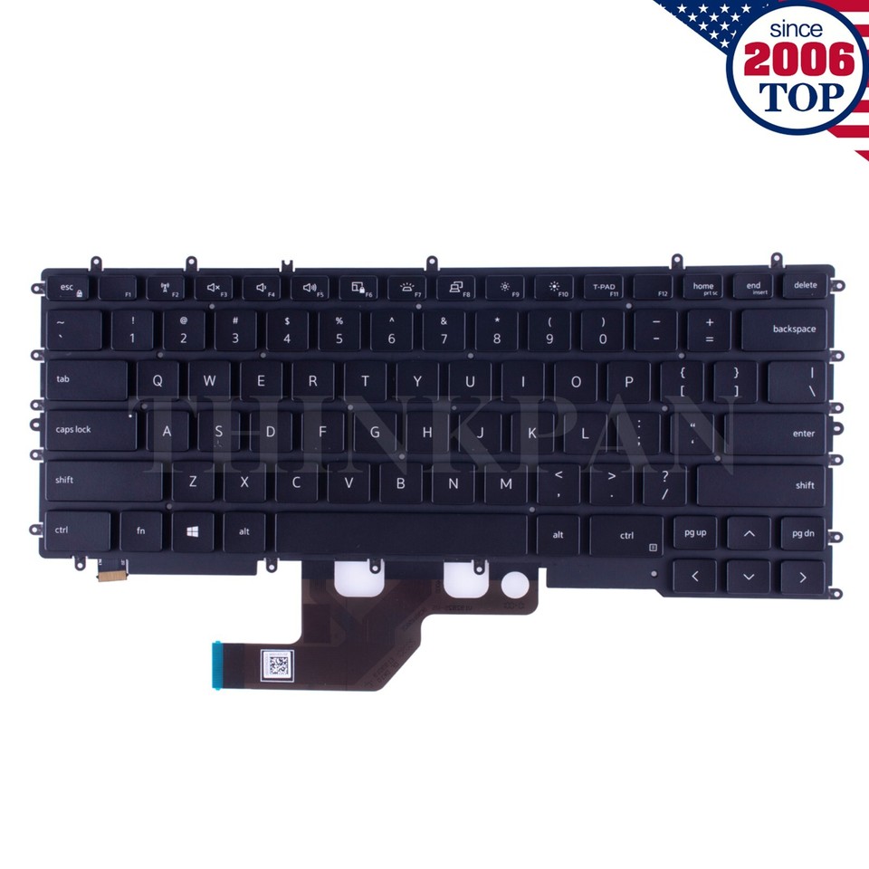 Original US Keyboard with Backlit for Dell G7 15 G7500 G7 7500 12PWM ...