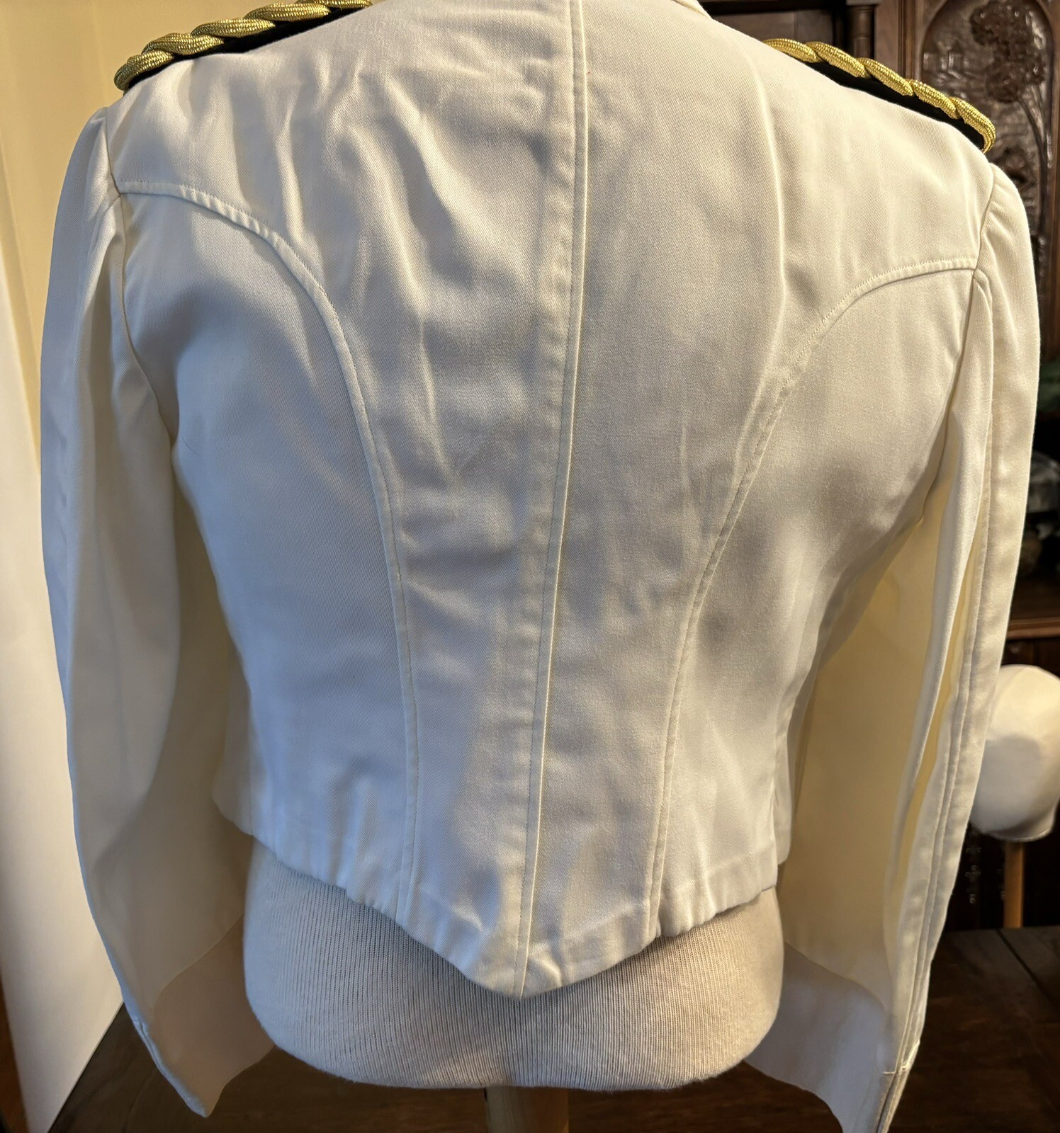 US ARMY BRIGADIER GENERAL WHITE MESS DRESS JACKET - SMALL | eBay