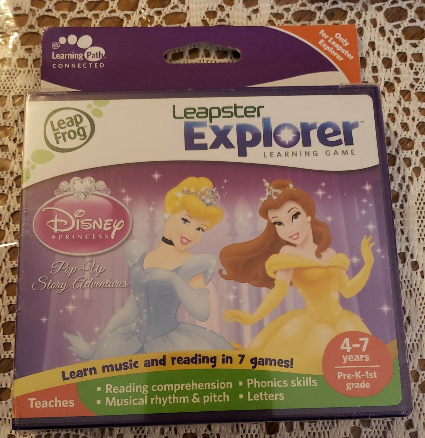 LeapFrog - Leapster Explorer Learning Game Disney Princesses 39041 for ...