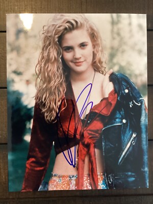 Drew Barrymore Autographed 8x 10 Photo Authentic w/COA | eBay
