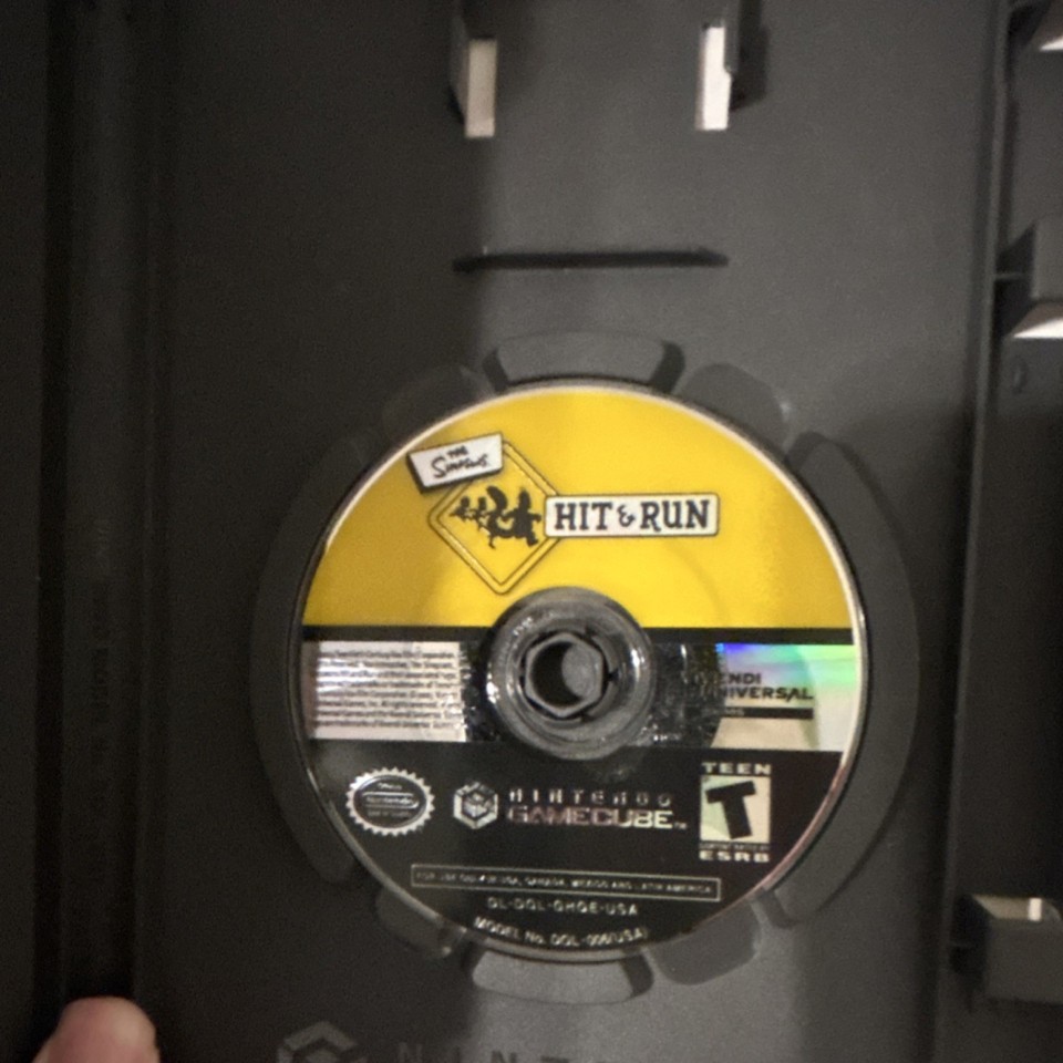 The Simpsons: Hit & Run For Nintendo GameCube. Player's Choice Version ...
