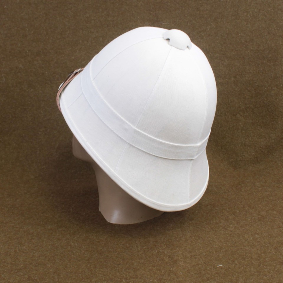 Replica 1877 Foreign Service (Zulu War) Pith Helmet White BE1350 | eBay