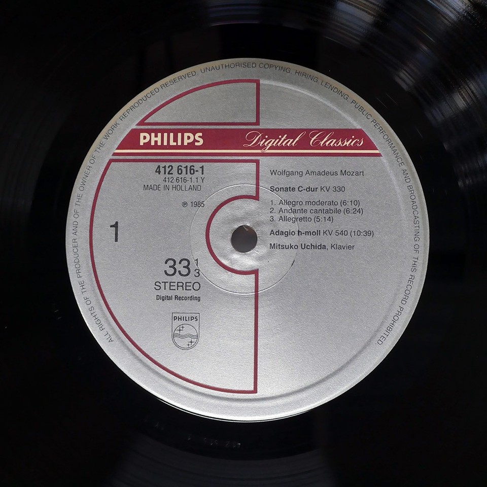 MITSUKO UCHIDA MOZART: TWO PIA PHILIPS 28PC119 Japan VINYL LP | eBay