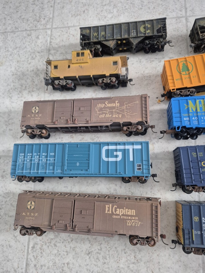 Athearn & Other Rolling Stock Ho Scale Train Lot of Cars No Boxes | eBay