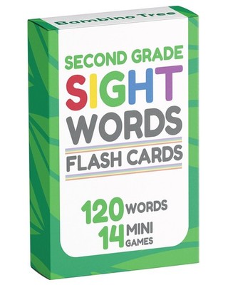 THE BAMBINO TREE Sight Words Flash Cards for 2nd Grade – 120 High ...