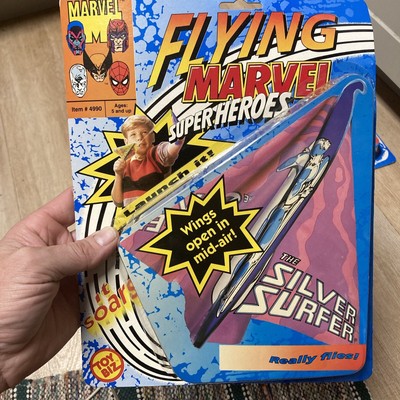 Flying marvel superheroes Silver surfer NIB 1991 Fast Ship 📦🌎 | eBay