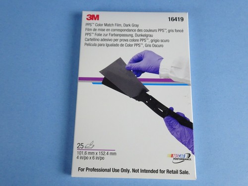 3M COLOR MATCH FILM 25 PACK DARK GRAY. NEW! 16419. | eBay