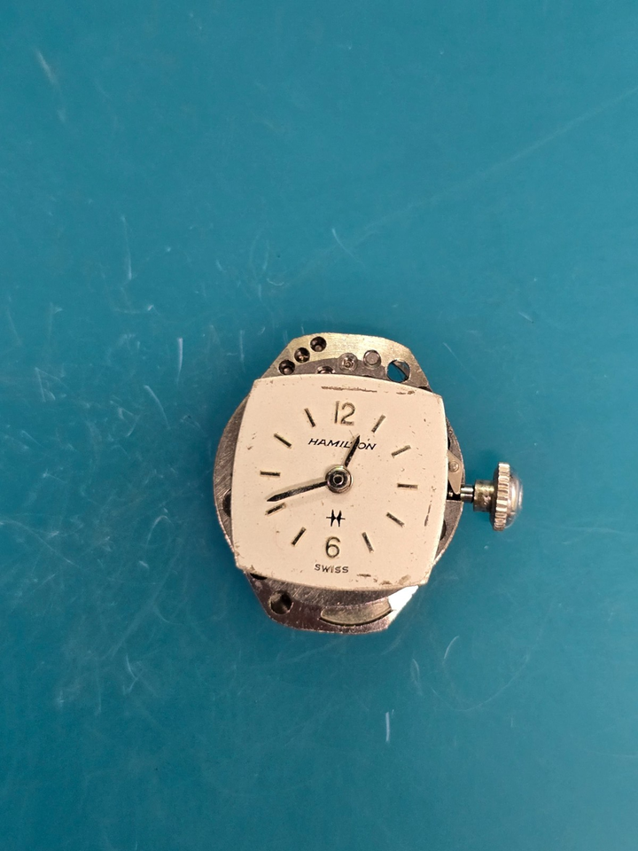Hamilton 603 17j Ladies Wristwatch Movement - Watchmaker Repair Parts ...