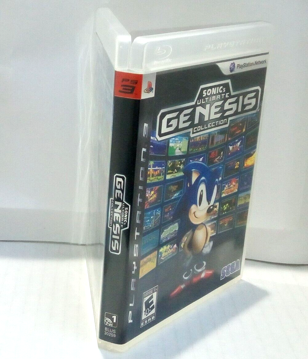 Sonic's Ultimate Genesis PS3 Playstation Sega Black Label Sonic the ...
