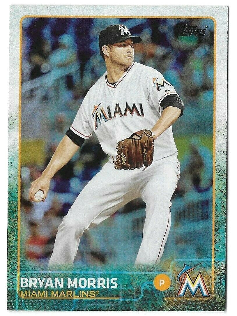 Bryan Morris 2015 Topps Rainbow Foil Parallel #229 Miami Marlins ...