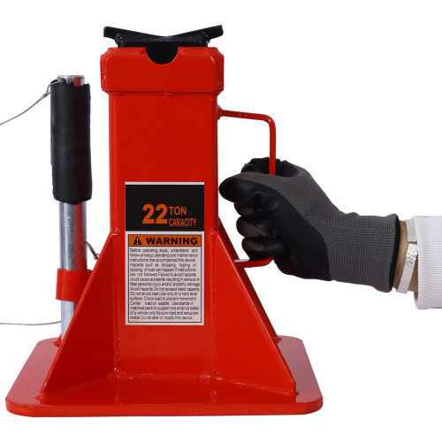 2pcs Heavy Duty Pin Type Professional Car Jack Stand with Lock 22 Ton ...
