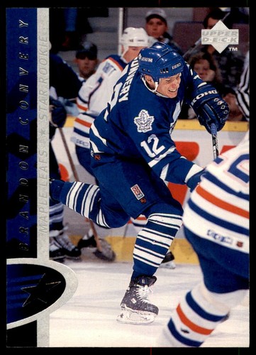 1996-97 Upper Deck #186 Brandon Convery Rookie TNaDsQ | eBay