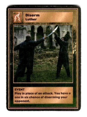 Swordmaster Highlander The Card Game Series Edition: Disarm Luther UC ...