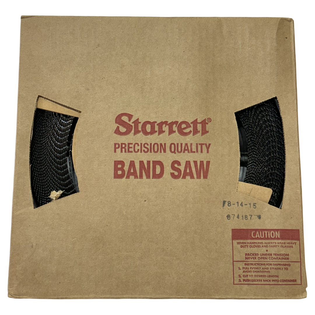 Starrett 100ft Duratec SFB Band Saw Blade Coil Stock 0.035" Thickness ...