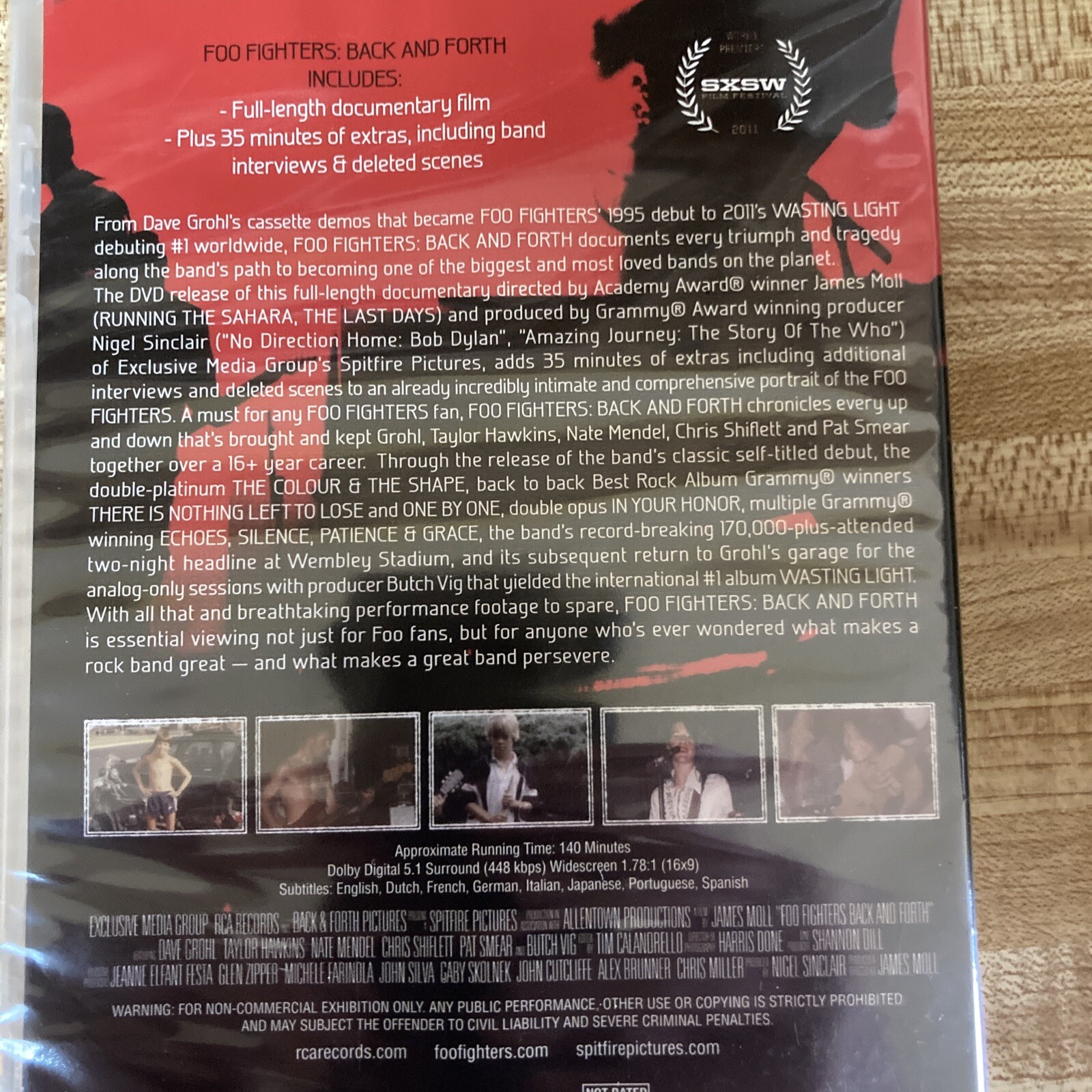 Foo Fighters: Back and Forth (DVD, 2011) for sale online | eBay