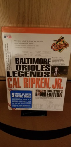 Baltimore Orioles Legends Cal Ripken Jr. Collectors Edition 6 DVD Box ...