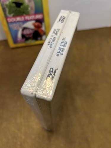 Sesame Street DVD Double Feature, Count It Higher And Being Green, Elmo ...