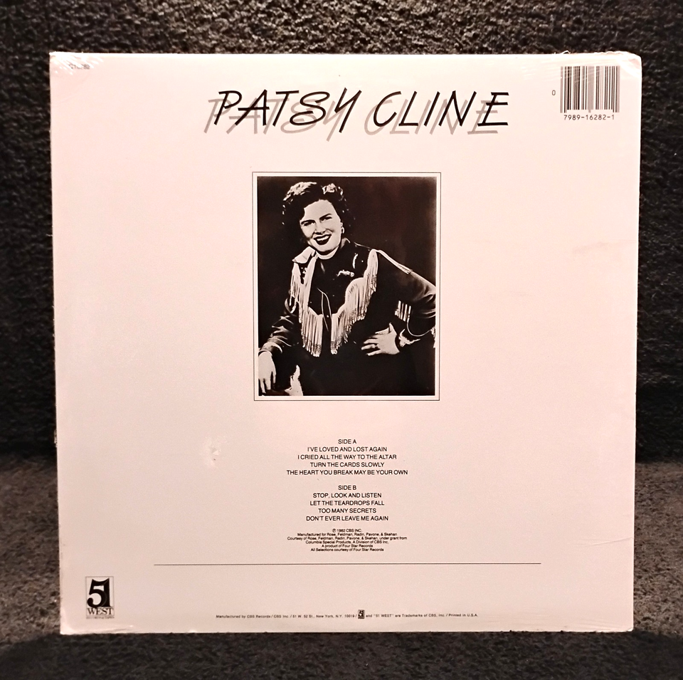 (SEALED) PATSY CLINE "LOVED AND LOST AGAIN" (RARE VINYL / 1ST RL-1982 ...