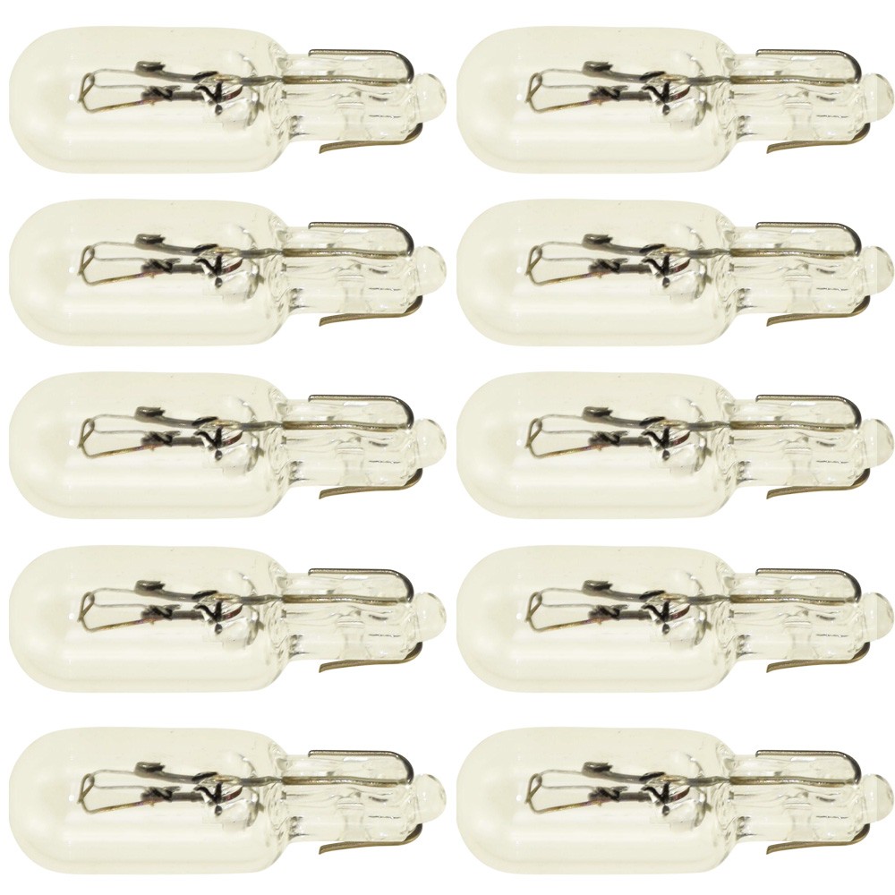 Box of 10 #2721 Lamp Auto Bulb Automotive Lightbulb 12V 1.2W - 10 ...