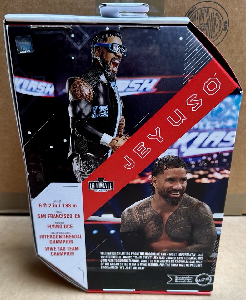 WWE Ultimate Edition Series 26 JEY USO YEET! Action Figure *IN HAND* | eBay