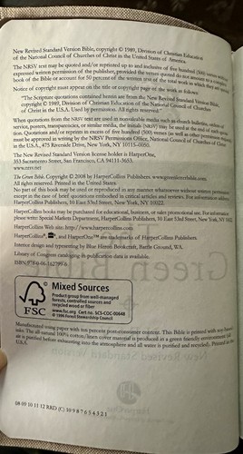 THE GREEN BIBLE (New Revised Standard Version) (2008, SC) | eBay