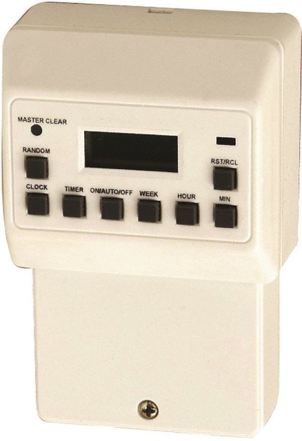 Masterplug Teih7 24 Hour 7 Day Programmable Electronic Timer For 