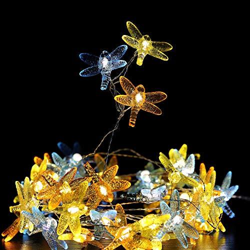 Dragonfly Decorative String Lights 18.7 Ft 40 Led Usb Plugin Copper ...