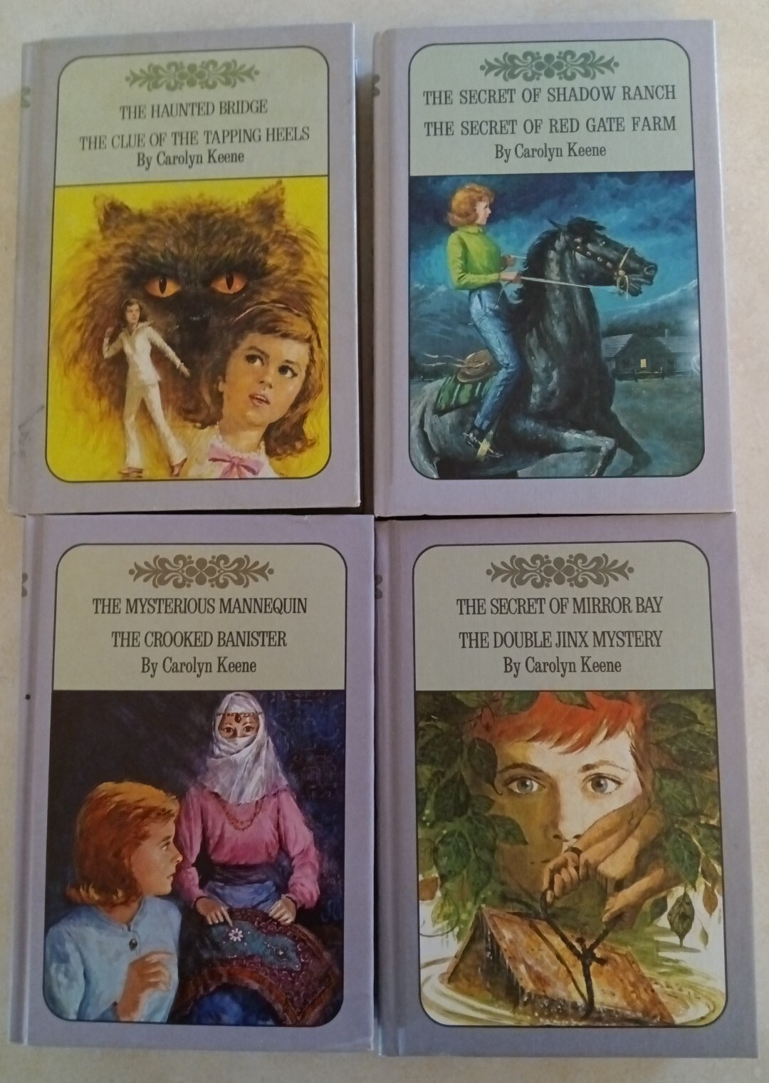 Nancy Drew Twin Books, Vintage Hardcover Gossett & Dunlap '59-'72 (Lot ...