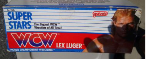wcw wwf ljn hasbro galoob wrestling superstars 14" lex luger wrestling ...