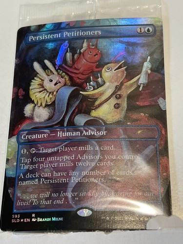 Magic the Gathering Persistent Petitioners 593 MTG Secret Lair Drop ...