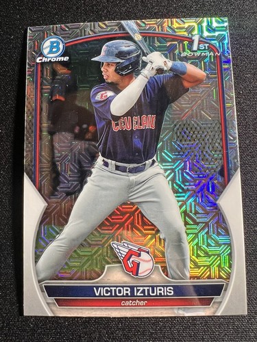 2023 Bowman Chrome Mega Victor Izturis 1st Prospect Mojo Refractor #BCP ...