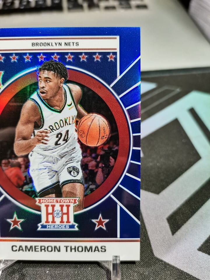 2021-22+Panini+Chronicles+-+Hometown+Heroes+Optic+Blue+%23648+Cameron ...