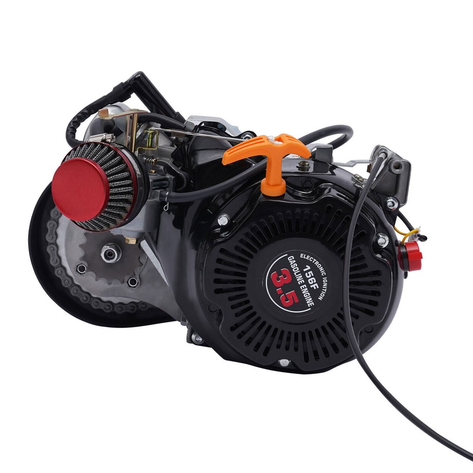 100cc 4-stroke Bicycle Engine Kit Set Gas Motorized Motor Bike Modified ...