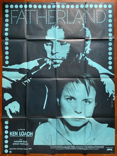 Plakat FATHERLAND Ken Loach Fabienne Babe Gerulf Pannach Gitarre ...