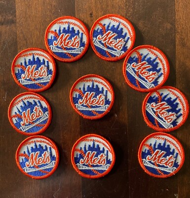 NY METS 10 (TEN) EMBROIDED 2" METS PATCHES | eBay