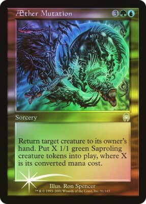 Apocalypse MTG FOIL Aether Mutation Magic | eBay